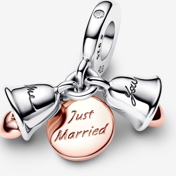 Jewelry | Just Married Wedding Bells Double Dangle | Poshmark